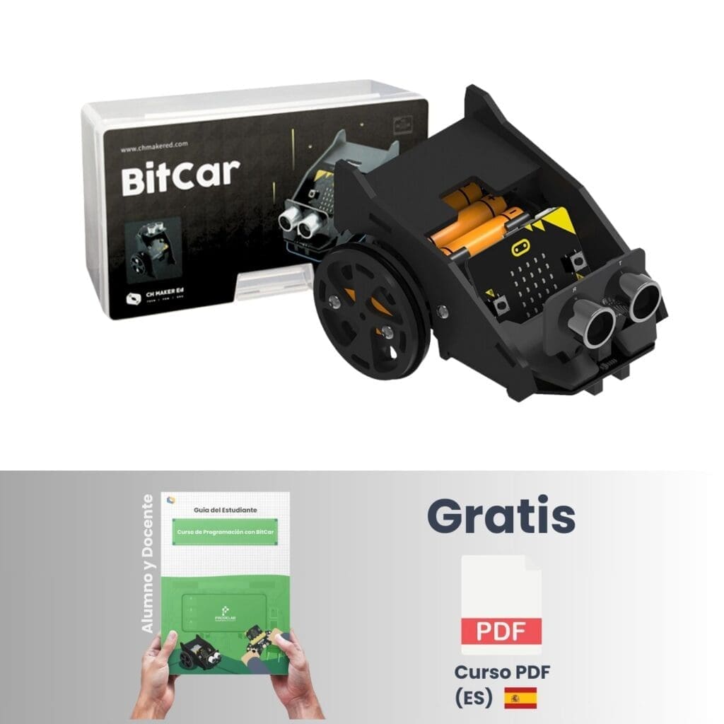 BitCar Kit – Crea un auto inteligente con tu micro:bit | Prodelab